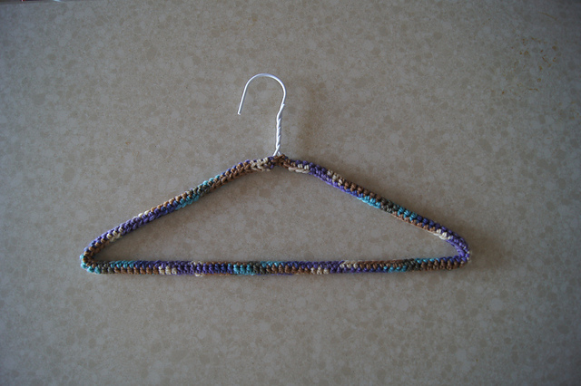 Ravelry: Wrapped Hanger Cover pattern by Brown Chicken