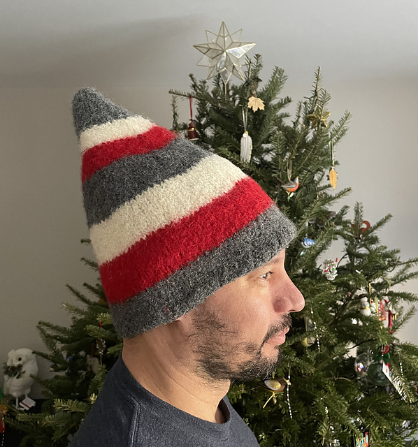Ravelry: Felted Elf Hat pattern by Built by Karen