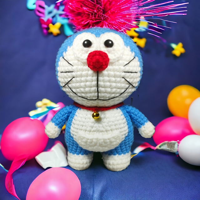 Ravelry: Doremon pattern by Bella Nguyen