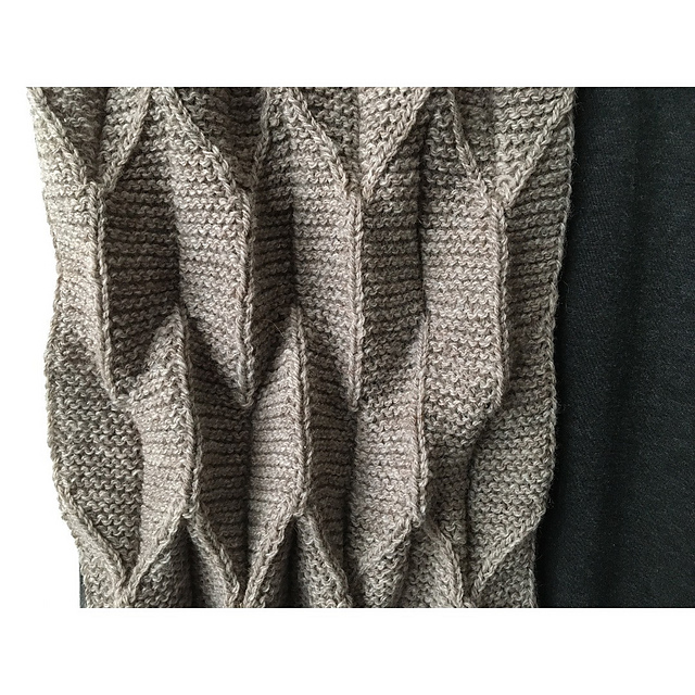 Ravelry: BumpyBear's Origami Shawl