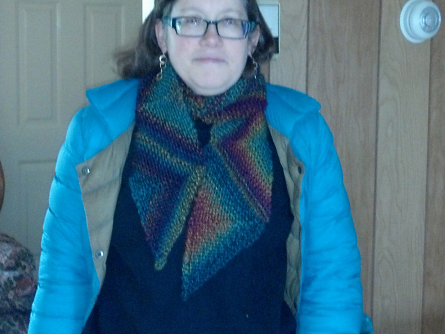 Ravelry: Garter Triangle Scarf pattern by Jacqueline Jewett