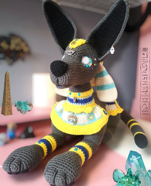 Ravelry: Anubis dog pattern by Bunnies and Beasts