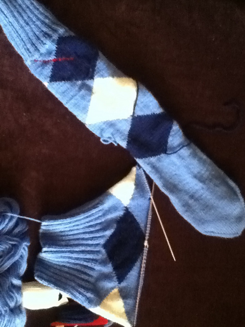 Ravelry: Argyle Sock Kit pattern by Bernhard Ulmann Co.