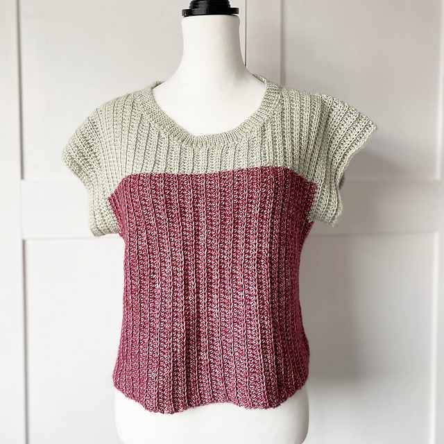 Ravelry: Garnet Top pattern by Burgundy and Blush