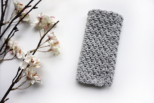 Ravelry: Forget Me Not Face Cloth pattern by Burgundy and Blush