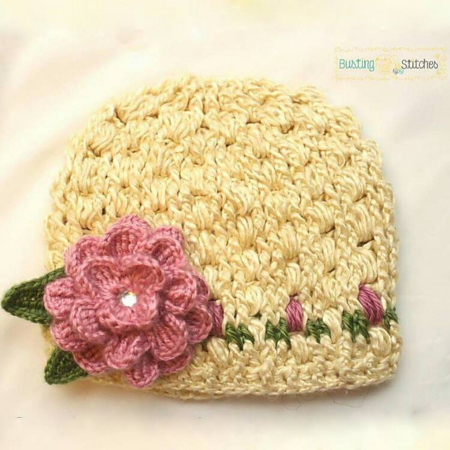 Ravelry: Pretty Flower Hat pattern by Stacey Williams