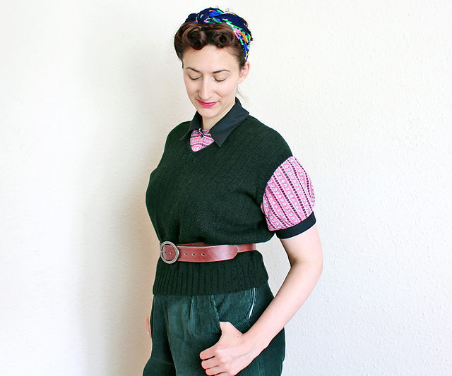 Ravelry: Butterfly-Balcony's Womens Land Army Pullover