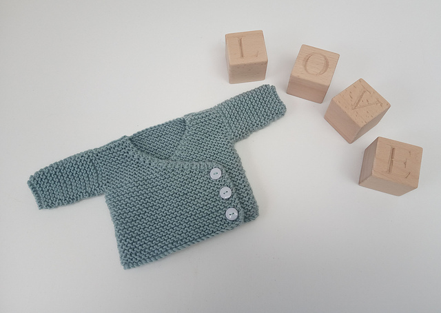 Ravelry: Mabel Premature Baby Cardigan pattern by Patricia Evans