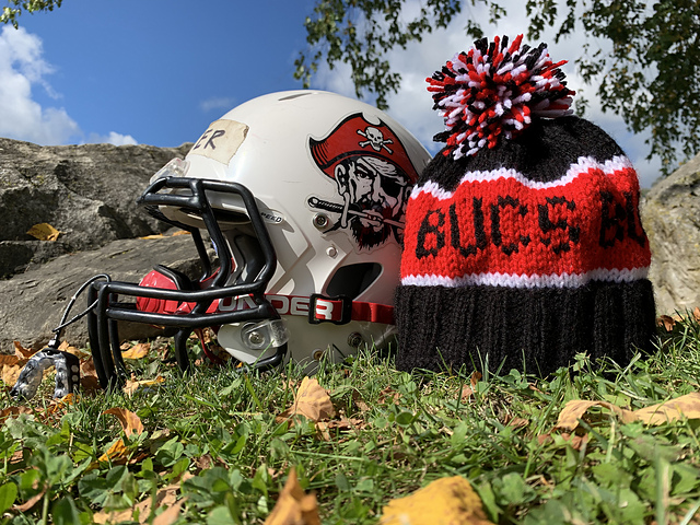 Ravelry: Bucs Beanie pattern by Brittany Haskins