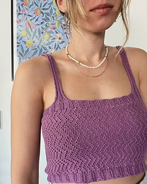 Ravelry: Chevre Tank pattern by Bwyn Makes