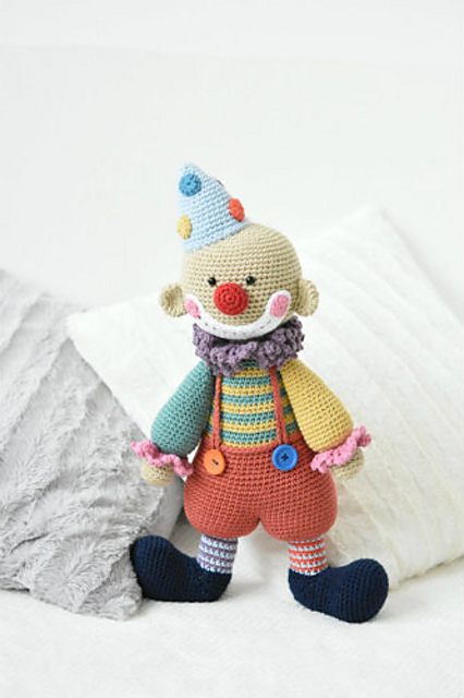 Ravelry: Chatterbox the Clown pattern by Mari-Liis Lille