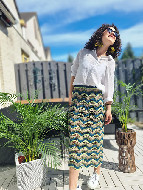 Ravelry: Wavy Skirt pattern by By Katerina