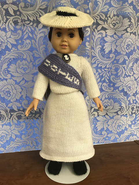 Ravelry: Suffragette 1909 pattern by By Tale Or History Knitting Designs