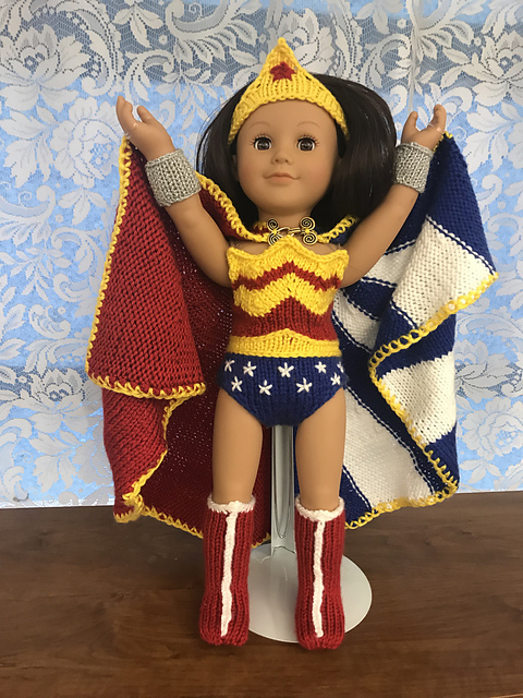Ravelry: Wonder Woman pattern by By Tale Or History Knitting Designs