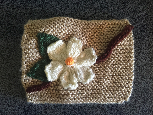 Ravelry: Magnolia Applique pattern by Merry Elizabeth Porter