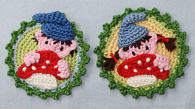 Ravelry: Imp Patches pattern by CAROcreated design