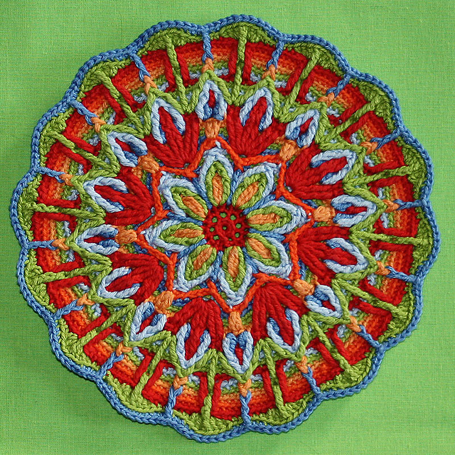 Ravelry: Overlay Mandala No. 1 pattern by CAROcreated design