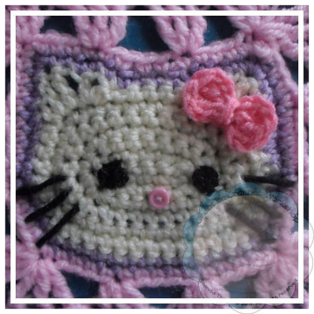 Ravelry: Hello Kitty Face Tutorial pattern by Joanita Theron