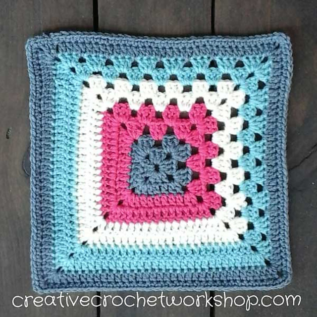 Ravelry: Split Granny Square pattern by Joanita Theron