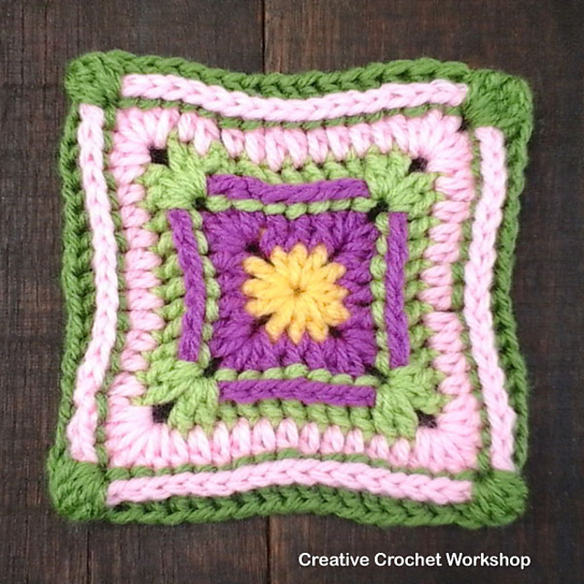 Ravelry: Hip Hop Granny Square pattern by Joanita Theron