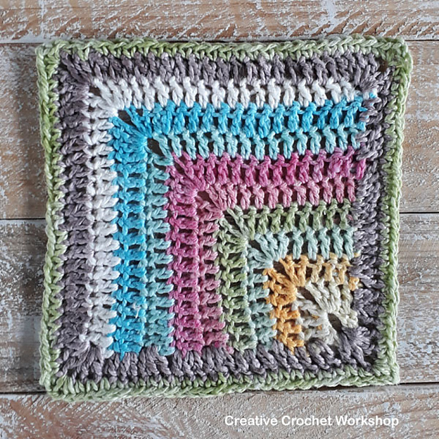 Ravelry: Rainbow Corner Square pattern by Joanita Theron