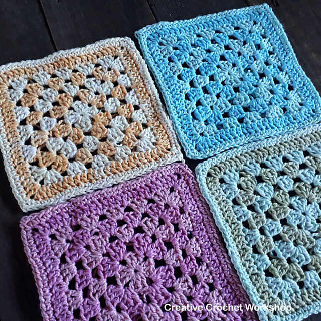 Ravelry: Two Toned Granny Square pattern by Joanita Theron