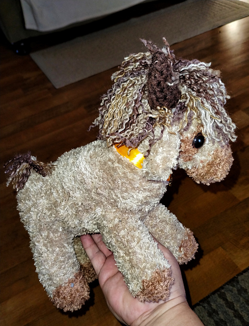 Ravelry: Loom Knit Highland Cow pattern by Carla Morelock