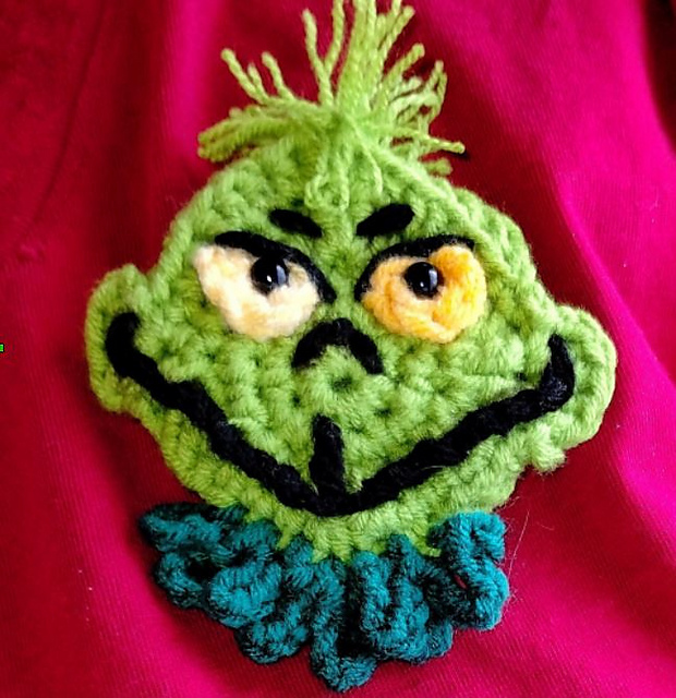 Ravelry: Grinch Face pattern by Crazy Critters