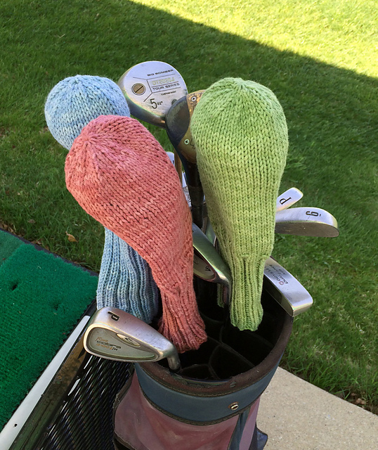 Ravelry: Mesa Golf Club Covers pattern by Susan Mills Knits