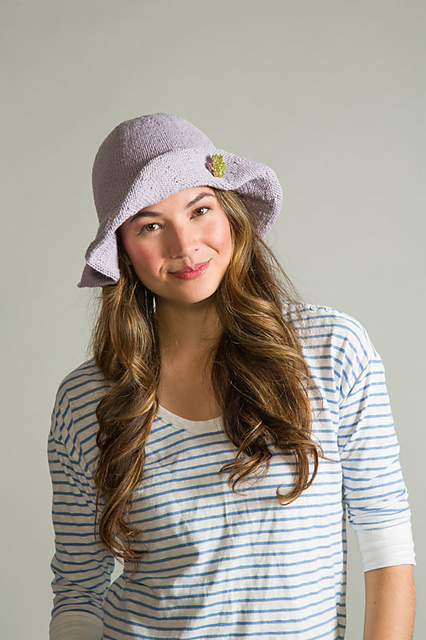 Ravelry: Hanako Floppy Hat pattern by Classic Elite