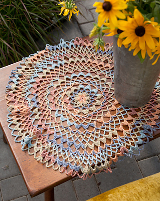 Ravelry: Crocheted Mat pattern by Meg Myers