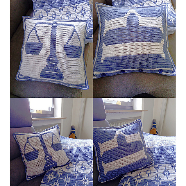 Ravelry: Libra Cushion Cover pattern by Jodie Anderson