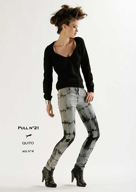 Ravelry: CB11 Pull N°21 pattern by Cheval Blanc Official