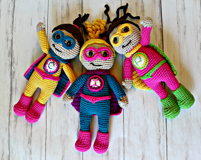 Ravelry: My Supergirl Doll pattern by Storybook Crochet