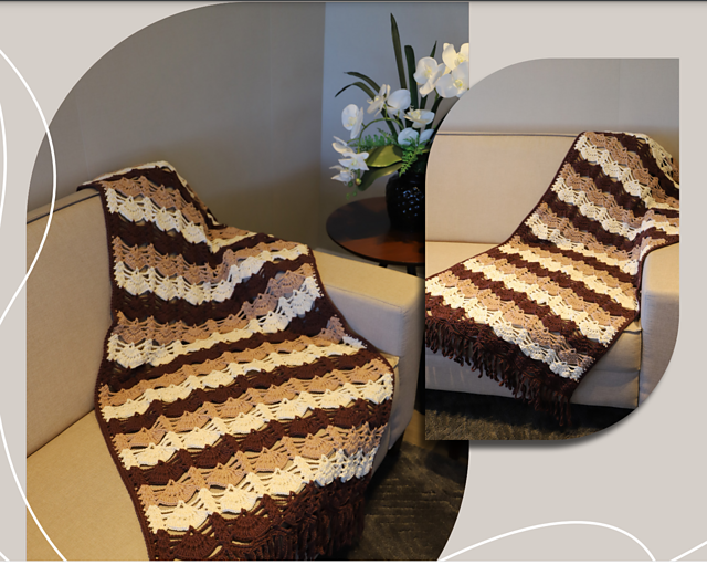 Ravelry: Mocha throw pattern by Heloisa Mazoni