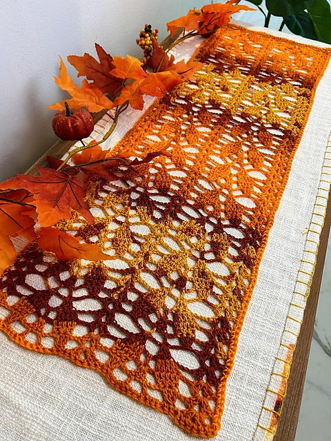 Ravelry: Table runner Thanksgiving pattern by Hands of Zeal