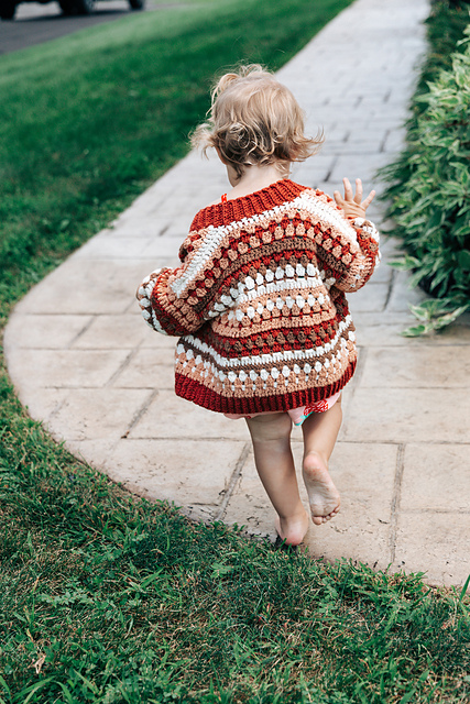 Ravelry: Riverbed Cardigan Junior pattern by CJ Design