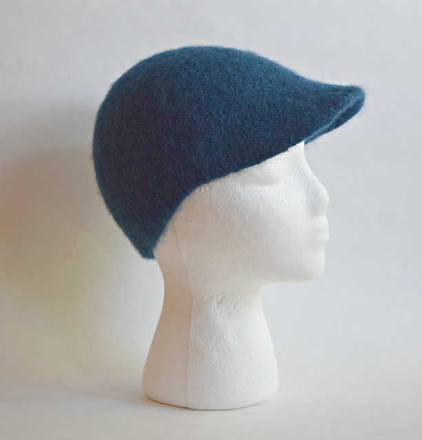 Ravelry: Billed Felted Cap pattern by Cindy Pilon