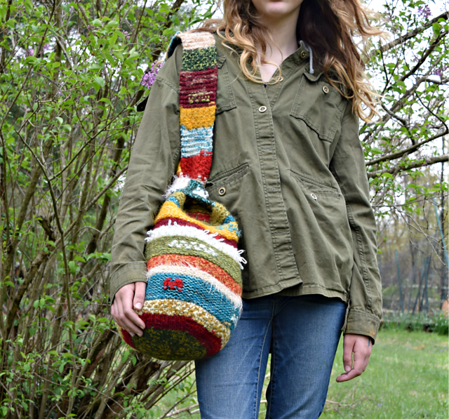 Ravelry: Calliope Bag (Stash Buster) pattern by Cindy Pilon