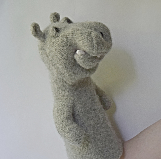 Ravelry: Hippo Puppet pattern by Cindy Pilon