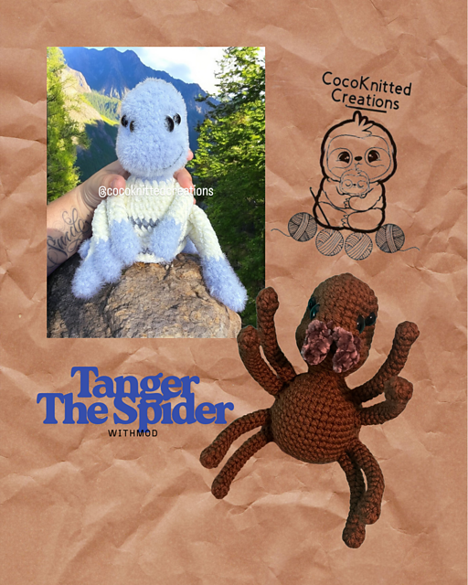 Ravelry: Tanger The Spider pattern by Carolann Rutkowski