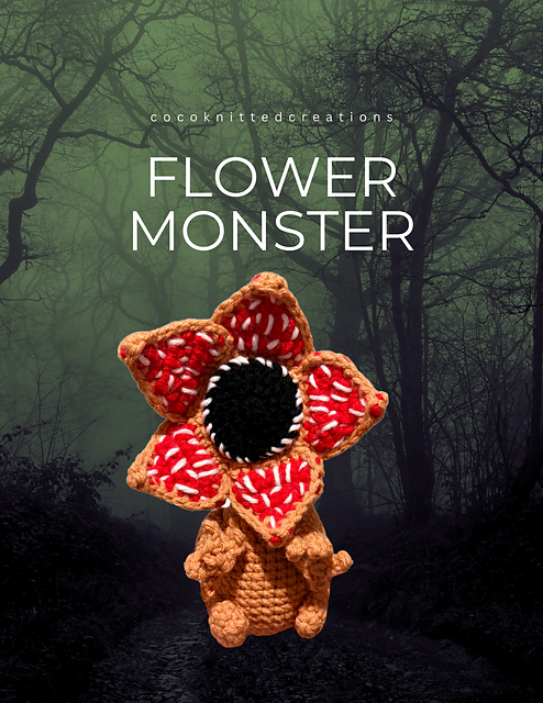 Ravelry: Flower Monster pattern by Carolann Rutkowski