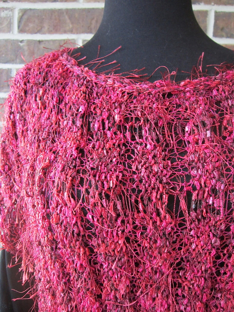 Ravelry: CMOdesignerknits' Renaissance coyote drop stitch shell