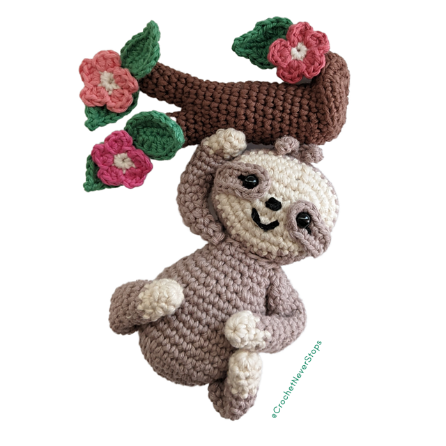 Ravelry: Sloth on Cherry Tree pattern by Elisa Chiu