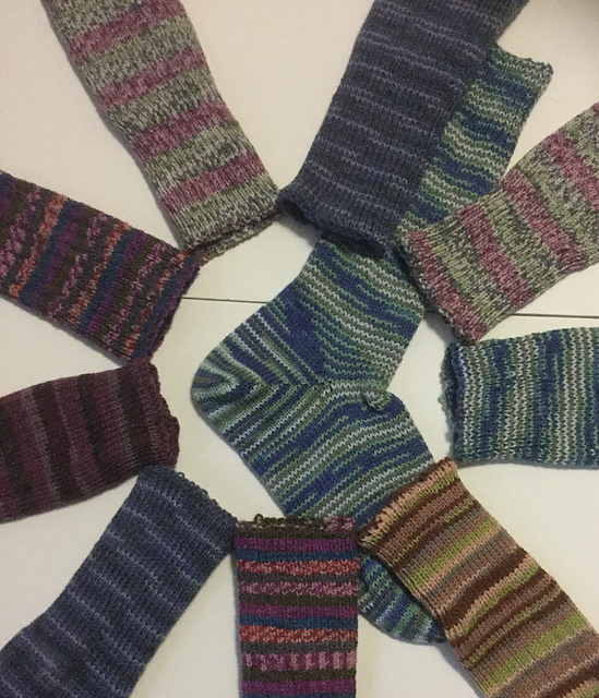 Ravelry: CSM Toe-Up Socks pattern by Patricia Flynn