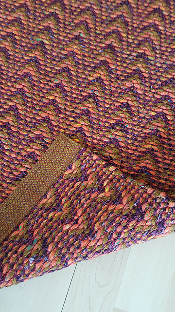 Ravelry: CWJohnson9's Love's Path Rug - weaving