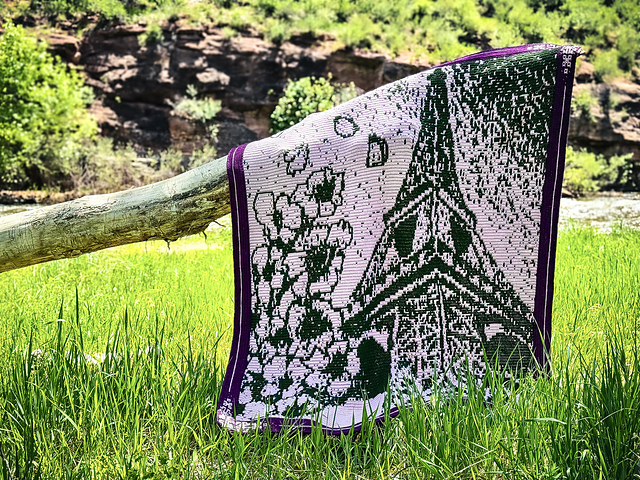 Ravelry: Eiffel Tower Flower pattern by Robin Parent