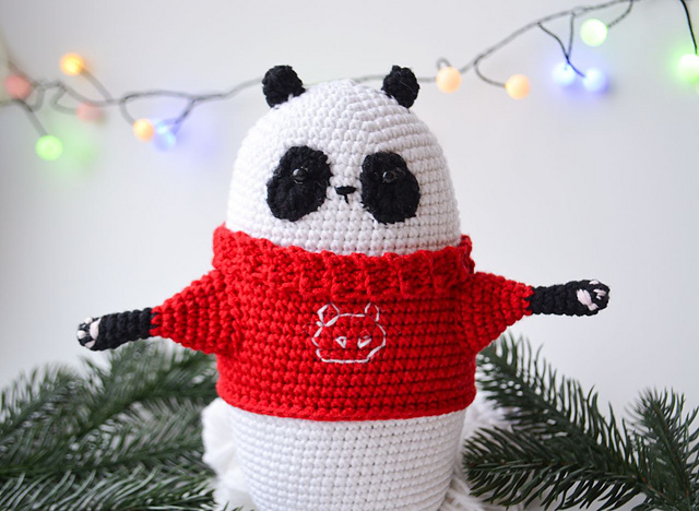 Ravelry: Cute Chubby Panda pattern by Alexandra Volkova