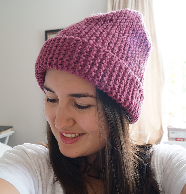 Ravelry: Garter Stitch Beanie pattern by Cleckheaton