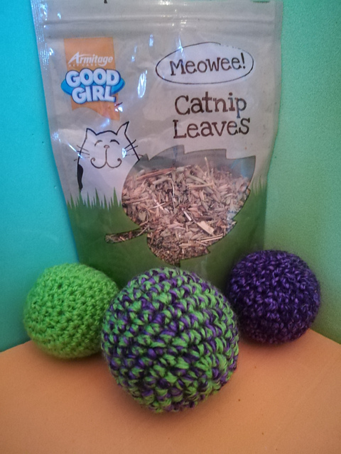 Ravelry: Catnip ball pattern by Cheryl Jackson